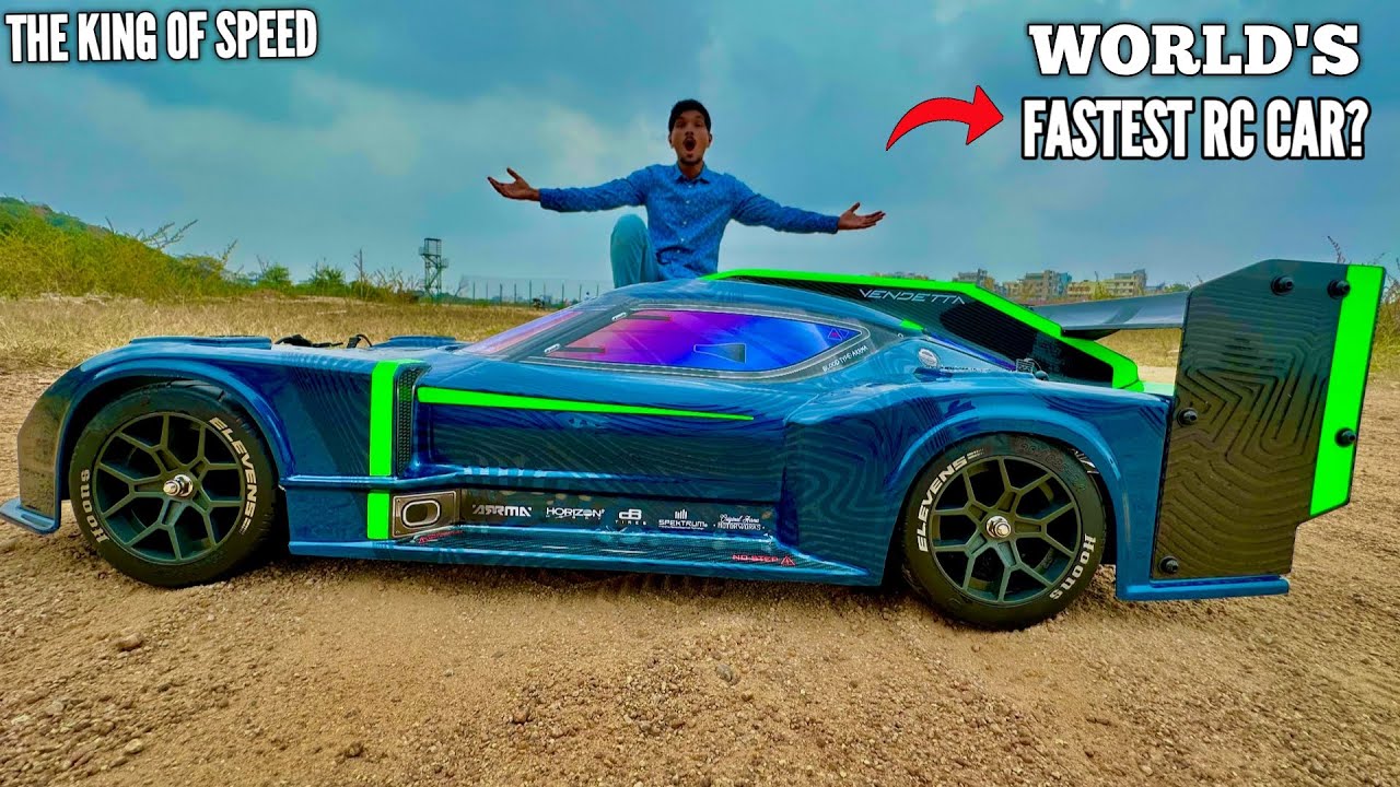 RC Fastest Street Racing Car Arrma Vendetta Part 2 - Chatpat toy tv ...
