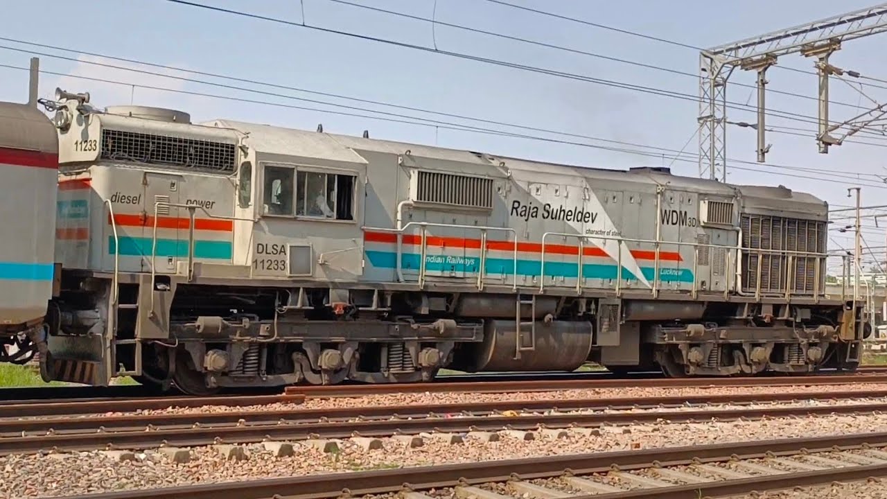 Raja SUHELDEV ALCO Haulded Bikaner Howrah SUPERFAST Express | Indian ...