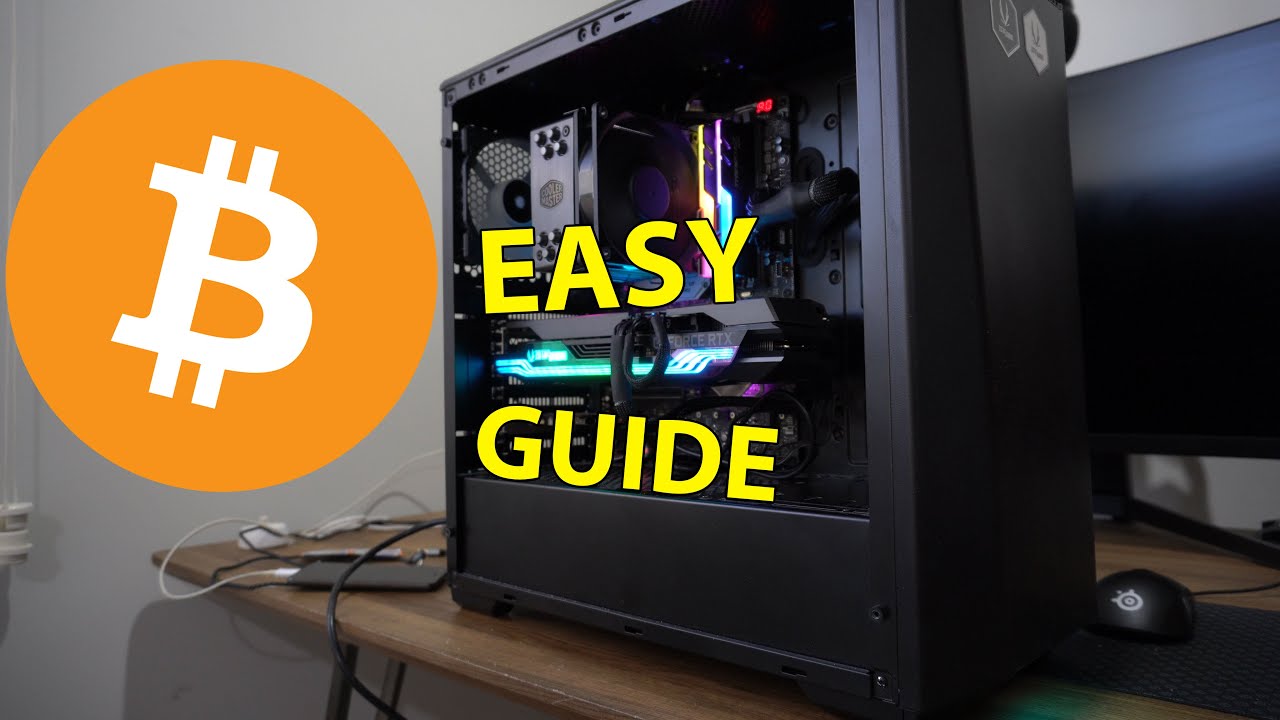 Mine Bitcoin With Graphics Card GPU | RTX 3080 - YouTube