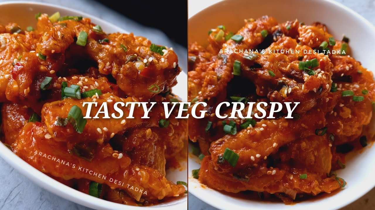 How To Make Veg Crispy 😋 | Chinese platter | Veg Crispy | Tasty Veg ...