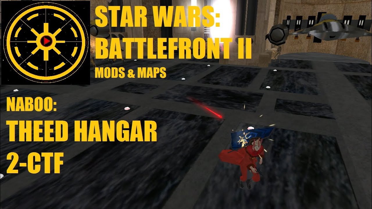 Star Wars Battlefront 2 Mods & Maps: Naboo - Theed Hangar (2 Capture ...