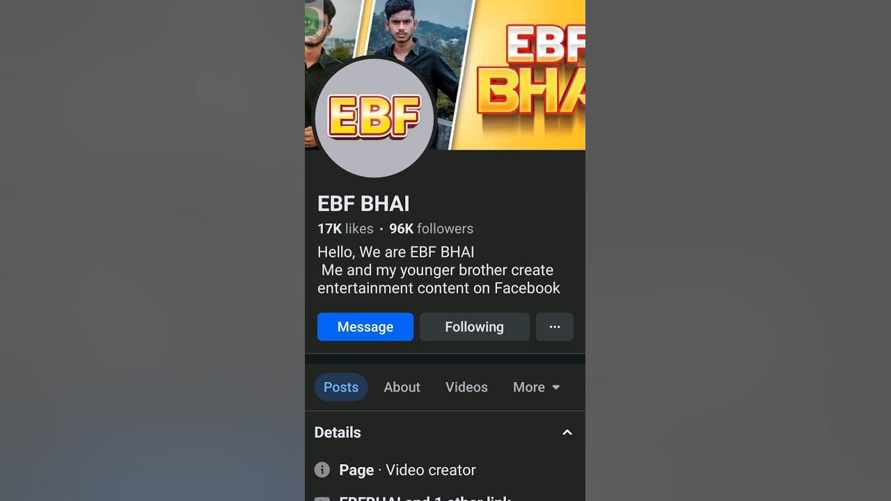 ebf bhai | #ebf 🥰😍#youtubeshorts #viralshorts - YouTube