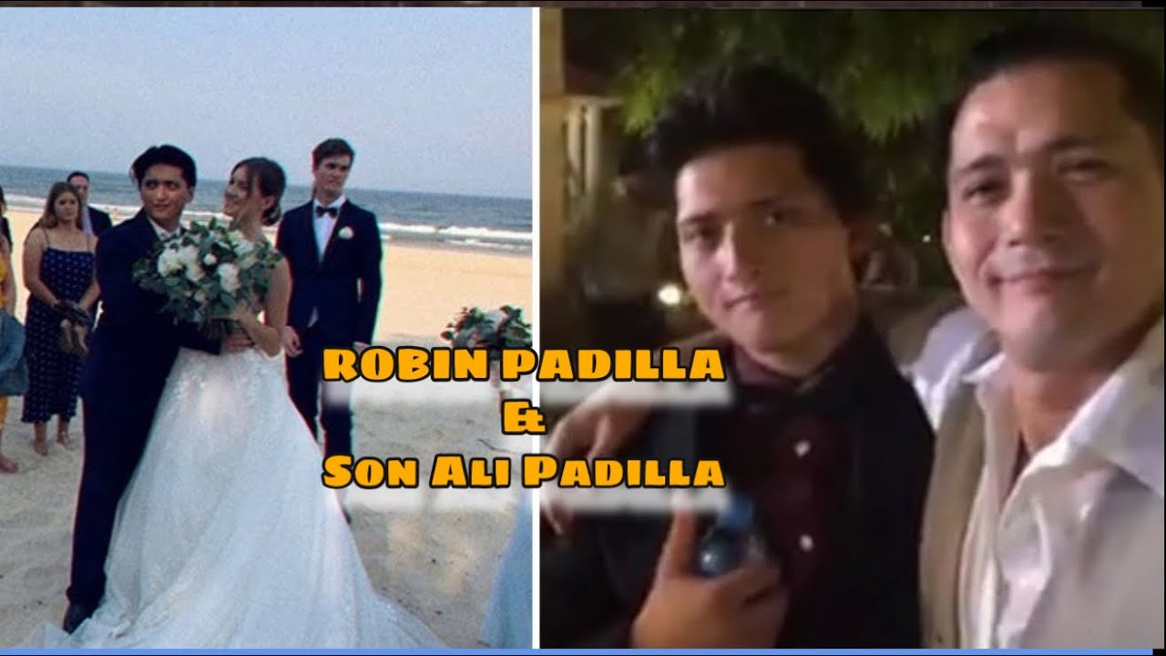 ROBIN PADILLA & Son ALI PADILLA - YouTube