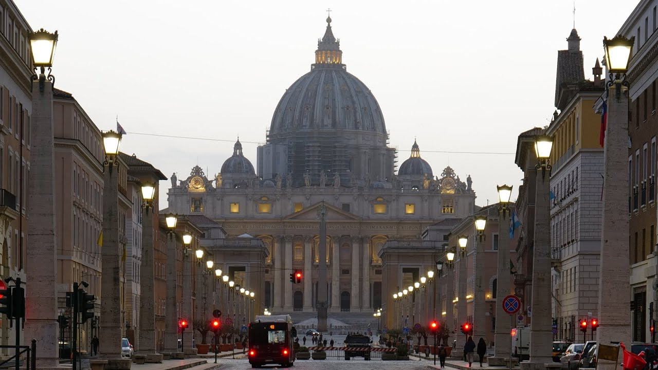 [4K HDR] Evening walk in the Borgo district (almost deserted) | Rome ...