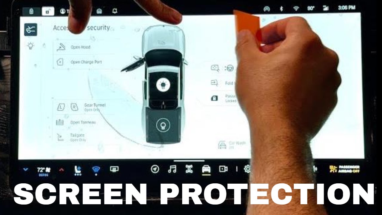 Rivian R1T / R1S screen protector - YouTube