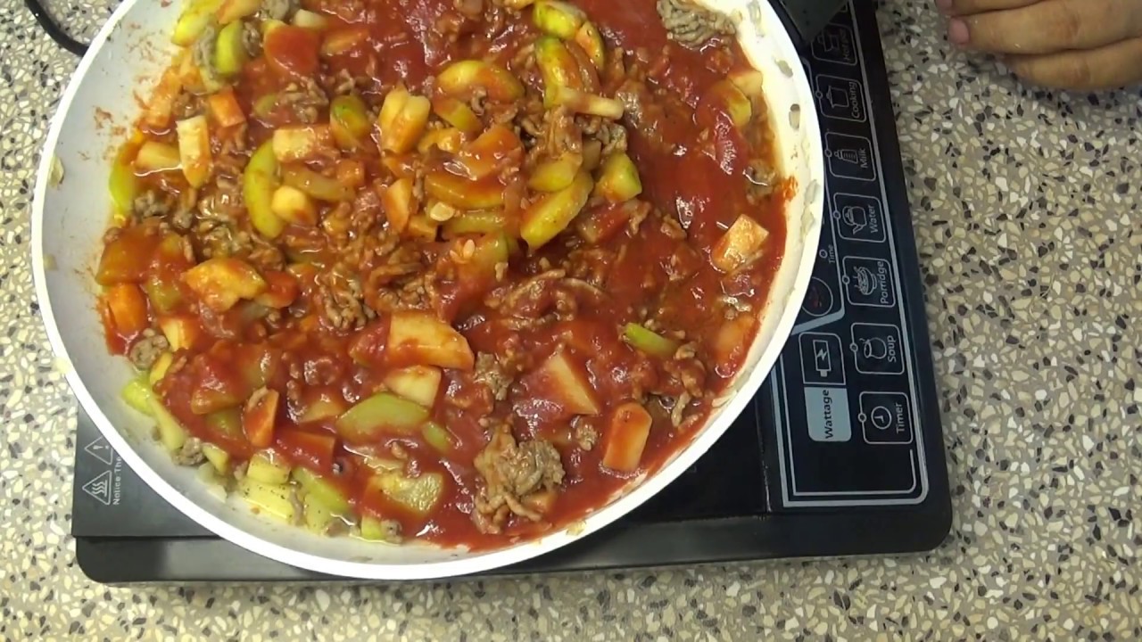 Zucchini-Hack-Pfanne - YouTube