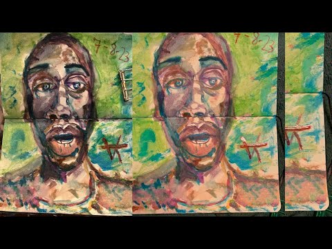 William Manket Watercolor Portrait - YouTube
