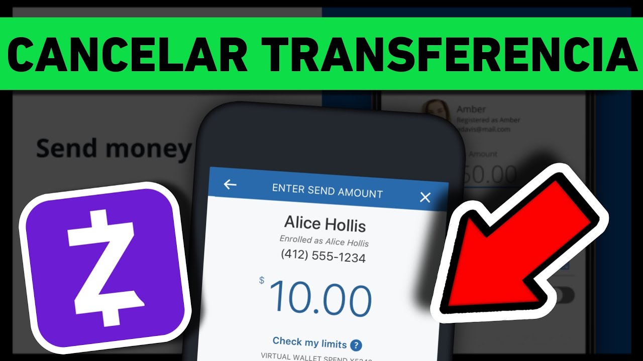 Cómo CANCELAR Una Transferencia En ZELLE (Paso a Paso) - YouTube