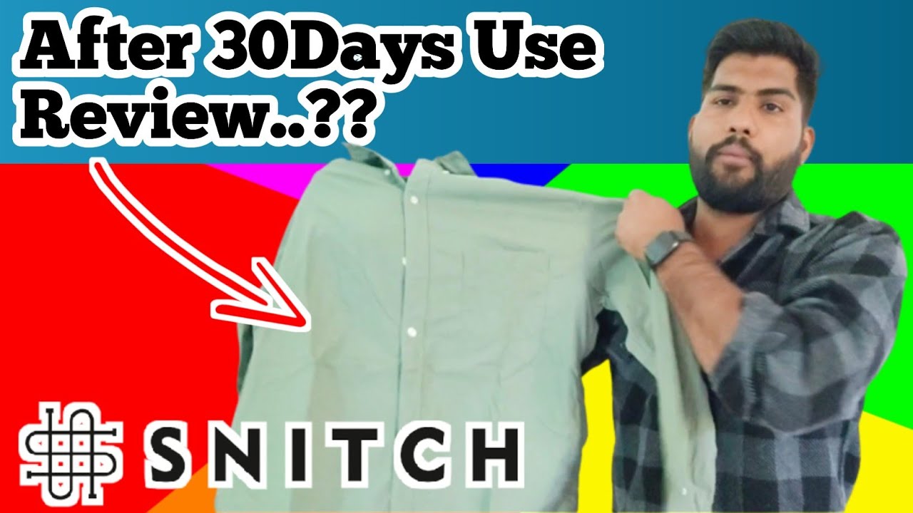 Snitch Shirt Review After 30Days Use | snitch shark tank | snitch ...