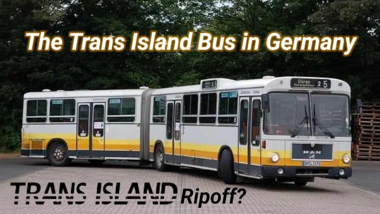 The Trans Island Bus in Germany - YouTube