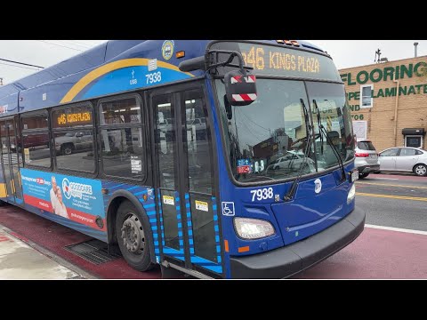 MTA New York City Bus: 2022 New Flyer "Xcelsior" XD40 #7938 On The B46 ...