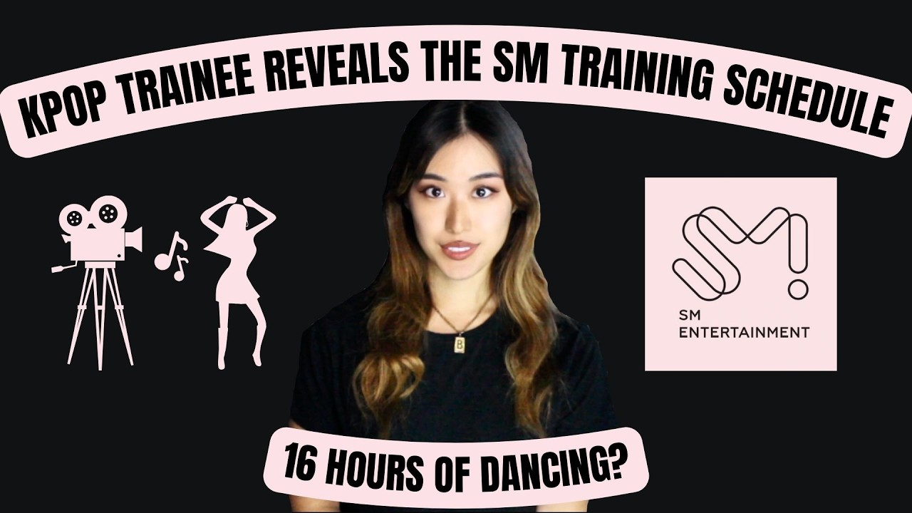 Kpop trainee reveals the SM Training Schedule - YouTube