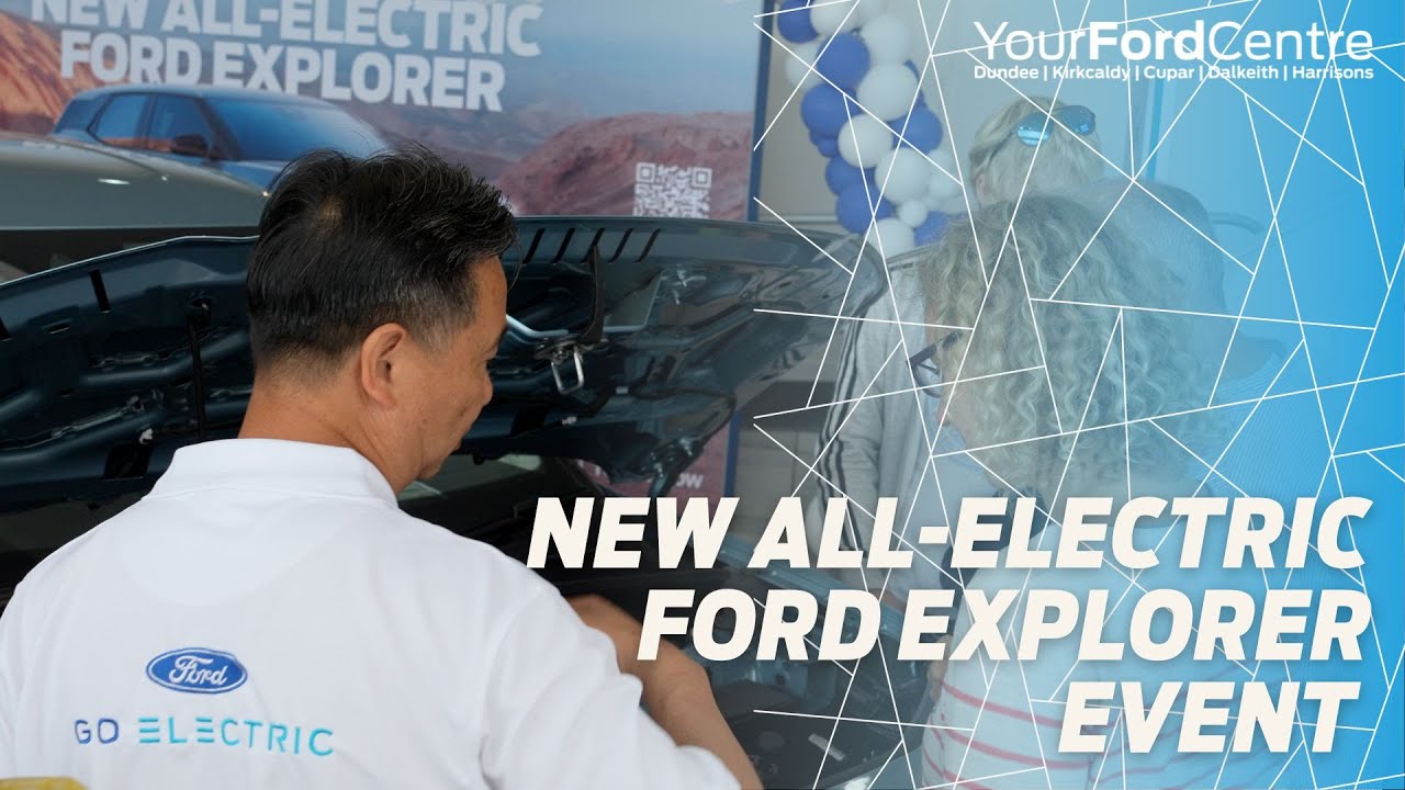 New All-Electric Ford Explorer and YourFordCentre in-Person Event - YouTube