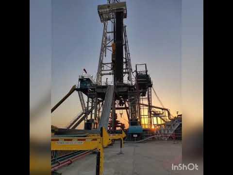 Running casing drilling rig - YouTube