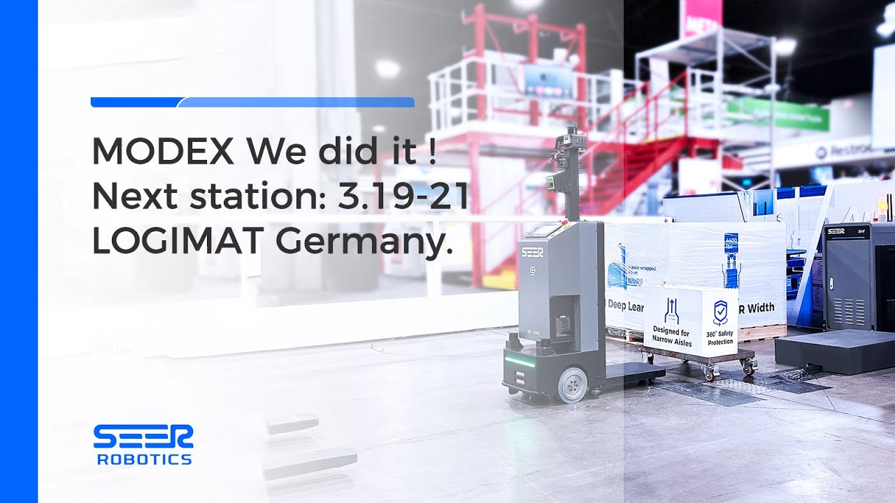 MODEX We did it! Next station: 🔜 3.19-21 LOGIMAT Germany. - YouTube