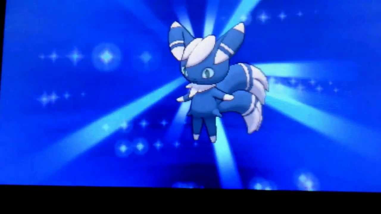 POKEMON X Y Espurr evolves to Meowstic MALE - YouTube