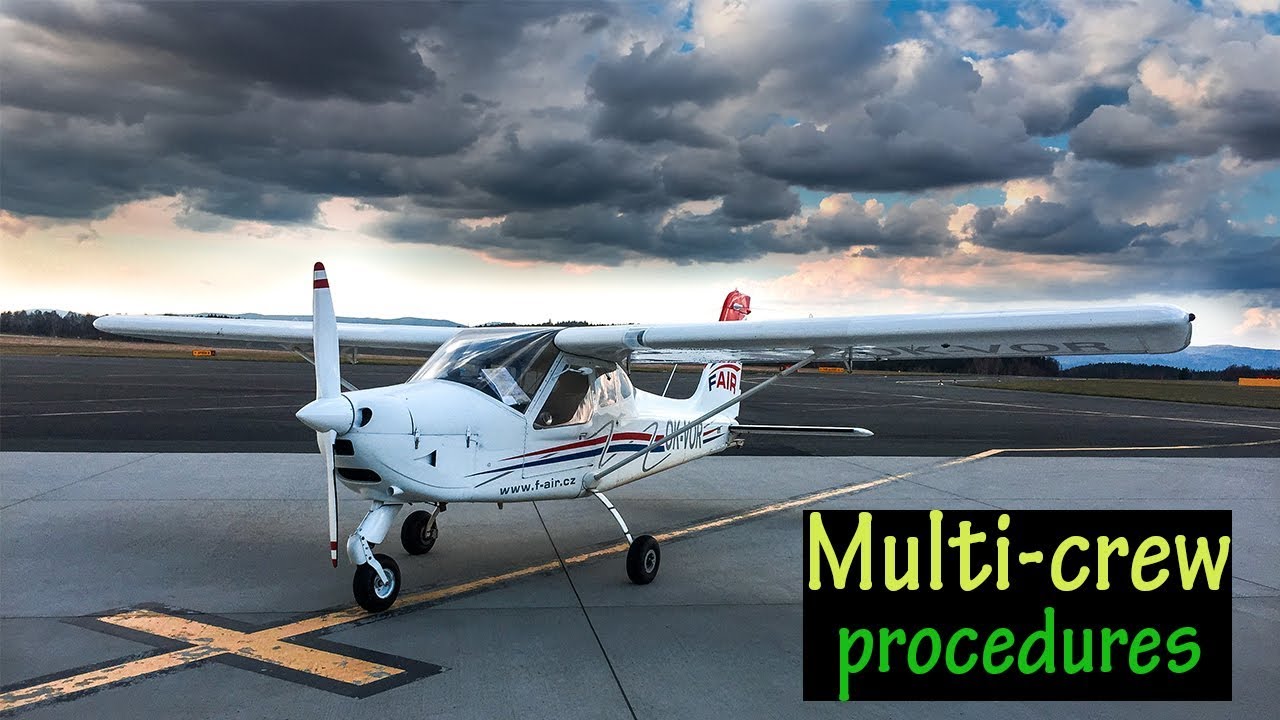 Multi crew in GA - fun and important | learn to fly - YouTube