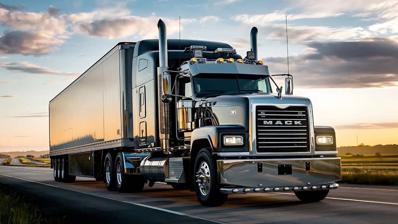 2026 Powerful Black Mack Semi-Truck – The Future of Heavy-Duty Hauling ...