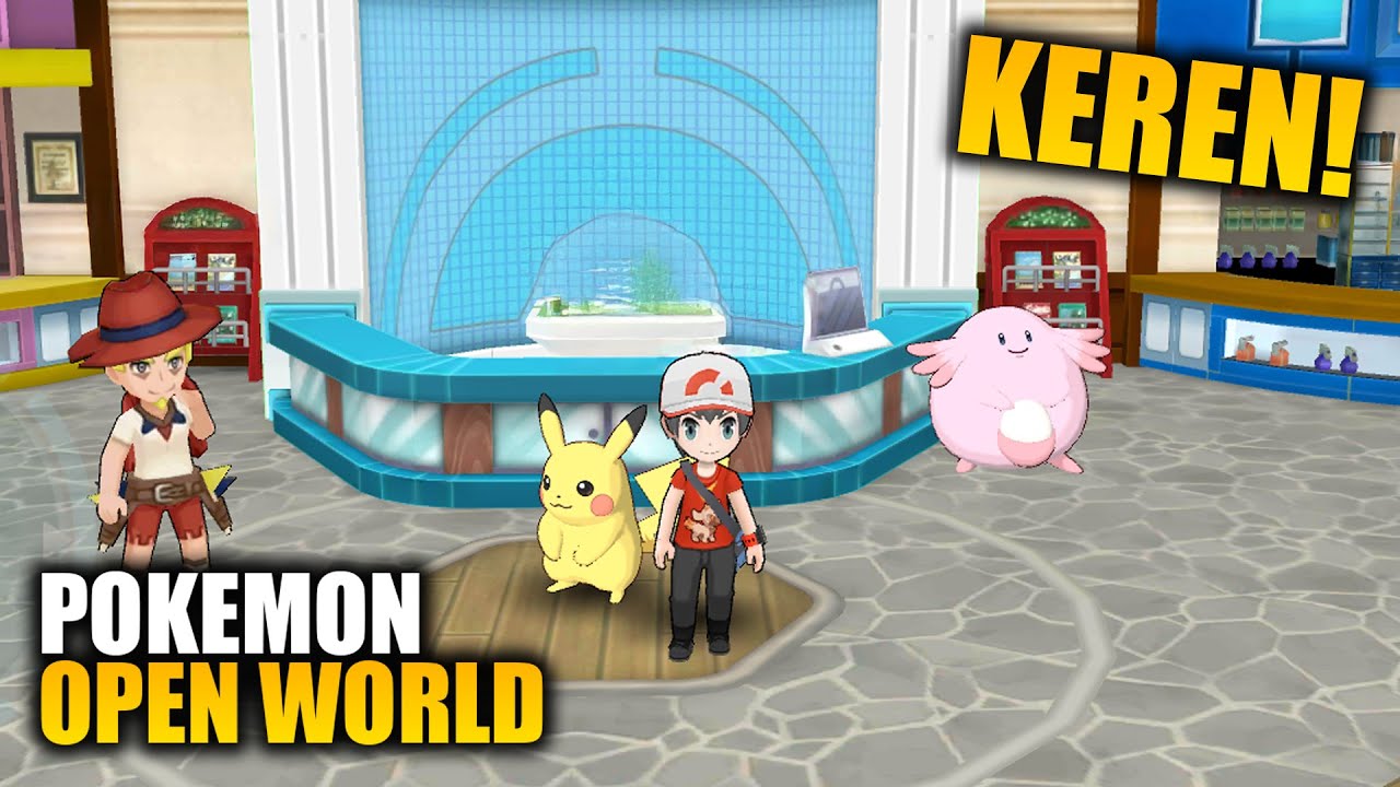 Ternyata POKEMON OPEN WORLD Ini Muncul di Playstore | Sunshine Island ...