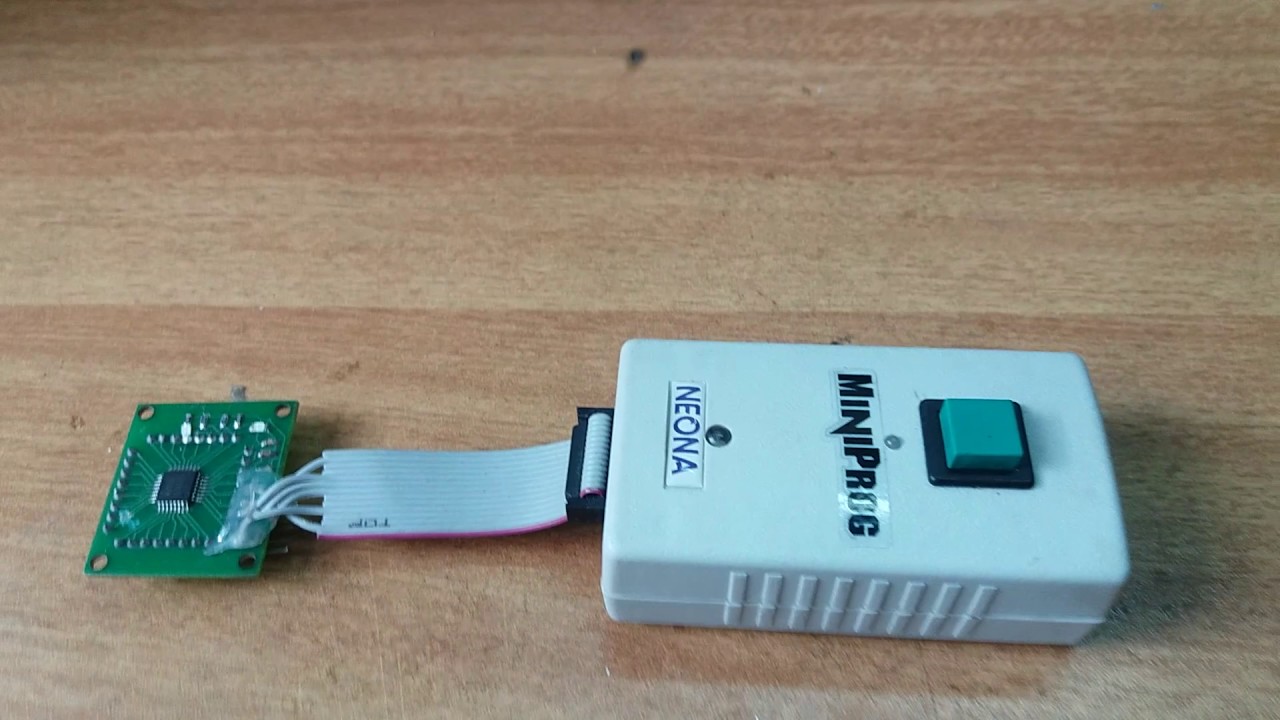 MINIPROG FLASHING - YouTube