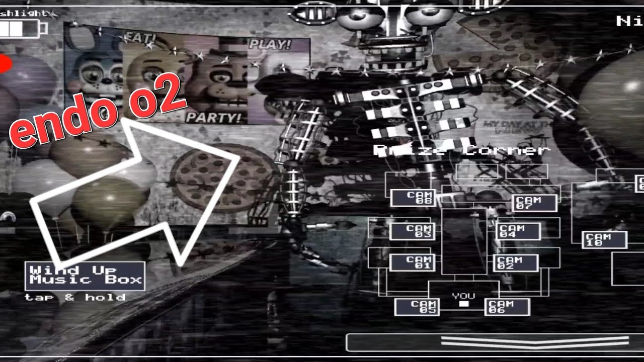 fnaf 2 endo O2 Encounter - YouTube