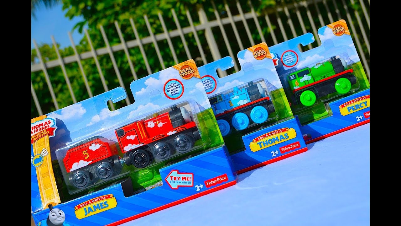 Brand NEW 2014 ROLL & WHISTLE Thomas Wooden Railway - THOMAS, PERCY ...