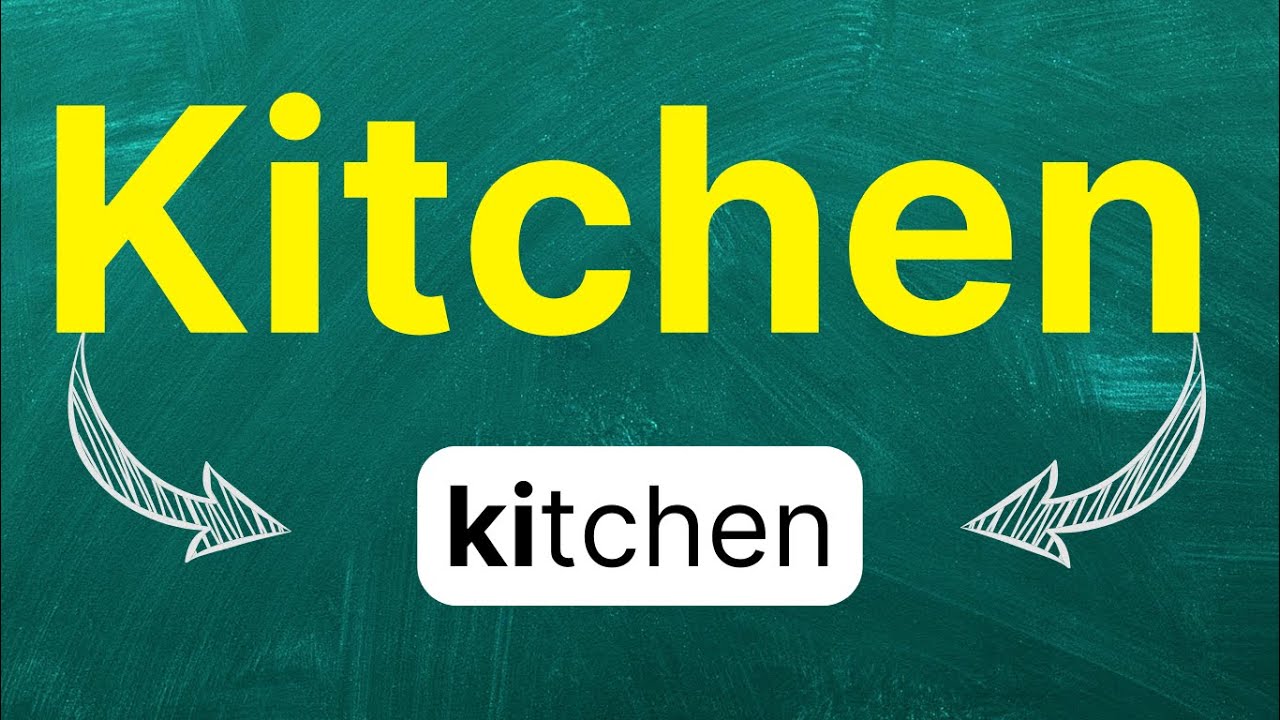 Cómo pronunciar: 'Kitchen' 'Cocina' en inglés Americano con ejemplos ...