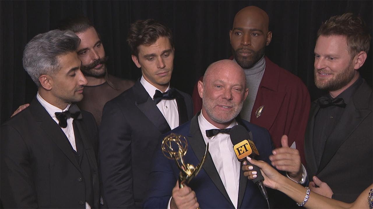 Queer Eye Cast Reflect on First Emmy Wins (Exclusive) - YouTube