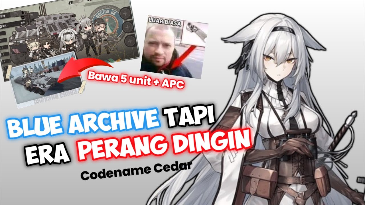 Game gacha militer baru yang mungkin bakal suka - Codename : Cedar ...