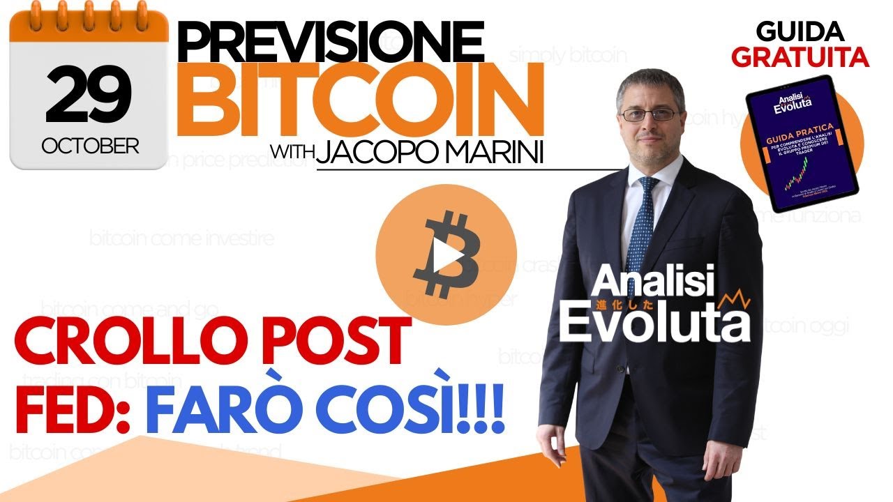 Bitcoin: CROLLO POST FED: FARÒ COSÌ!!! - YouTube