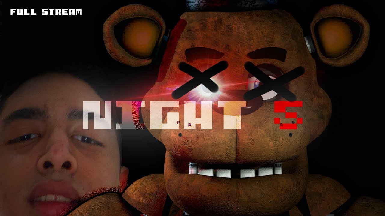 First Playthrough of FNAF 1 - Night 5 (FINALE) (Full Stream) - YouTube