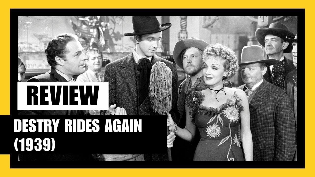 Destry Rides Again (1939) | Movie Review – James Stewart & Marlene ...