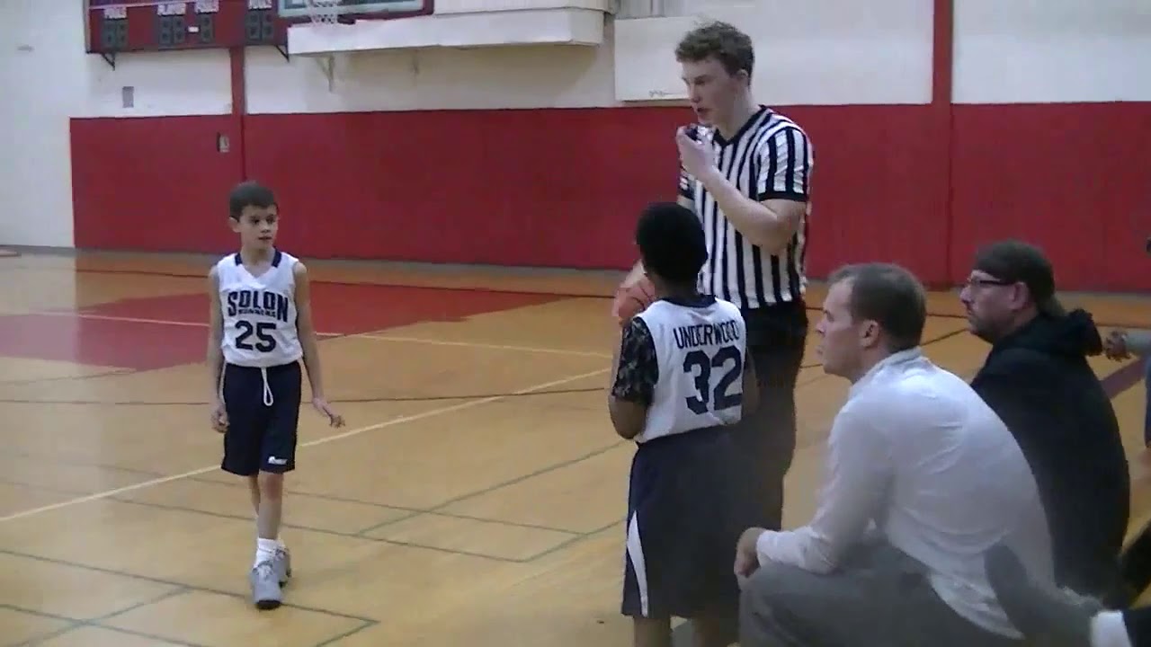 Solon Runners 3rd grade vs Erie Rams Jingle Bucket - 12.29.18 - YouTube