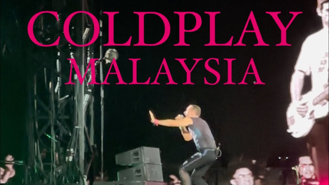 COLDPLAY - HYMN FOR THE WEEKEND LIVE IN KUALA LUMPUR 2023 - YouTube