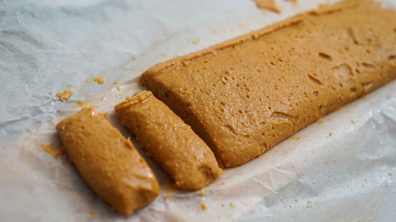 Turrón de Jijona receta - Turrón blando (Torró Xixona) - YouTube