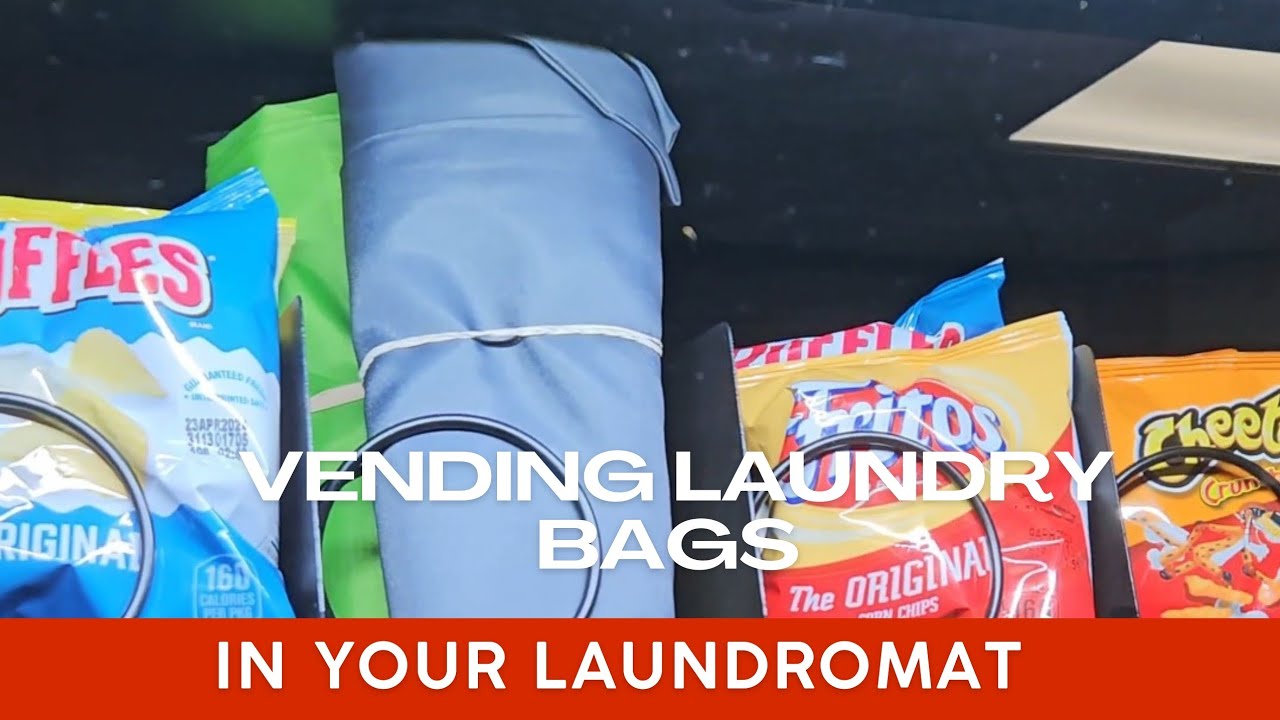 VENDING LAUNDRY BAGS IN YOUR LAUNDROMAT #laundromat #laundry # ...