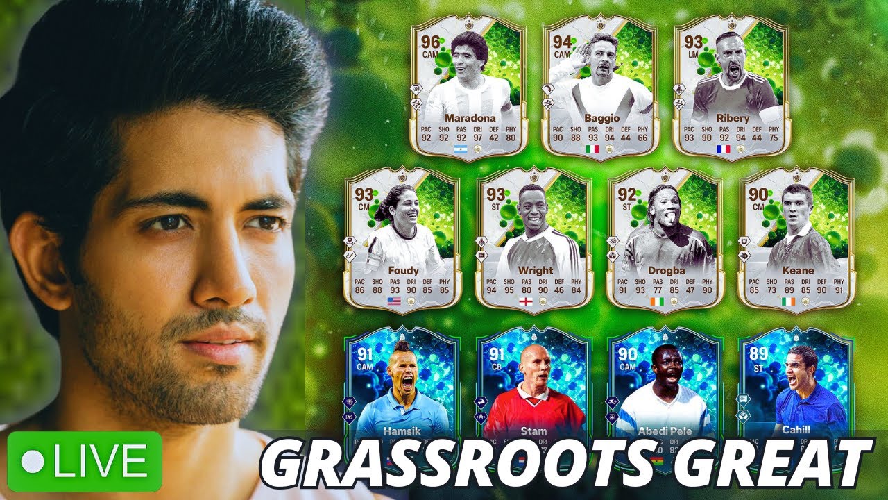 GRASSROOTS GREAT PROMO IS 🫠 || EAFC 25 LIVE - YouTube