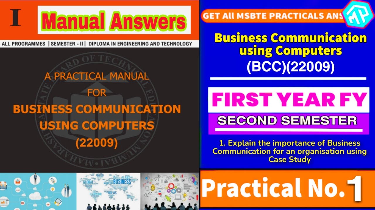 BCC No.1 Explain the importance of business communication using case ...
