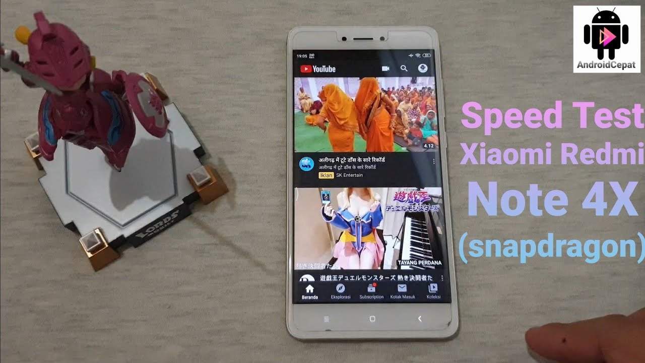 Tes Kecepatan Xiaomi Redmi Note 4X (Snapdragon) - YouTube