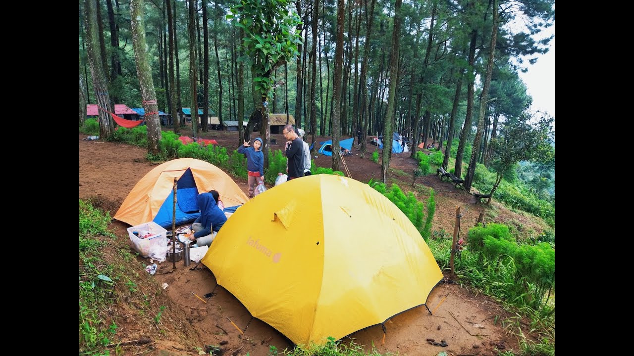 Camping Ceria di Bukit Kabayan Camping Ground - YouTube
