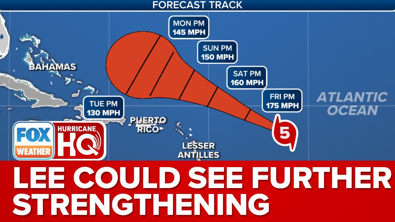 Category 5 Hurricane Lee Could See Further Strengthening, NHC Says ...