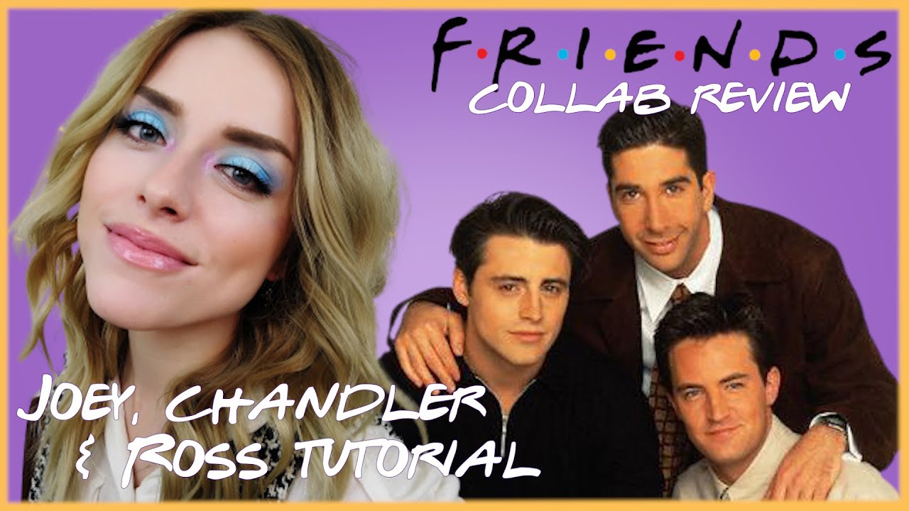 FRIENDS X MAKEUP REVOLUTION: JOEY, CHANDLER & ROSS PALETTE REVIEW ...