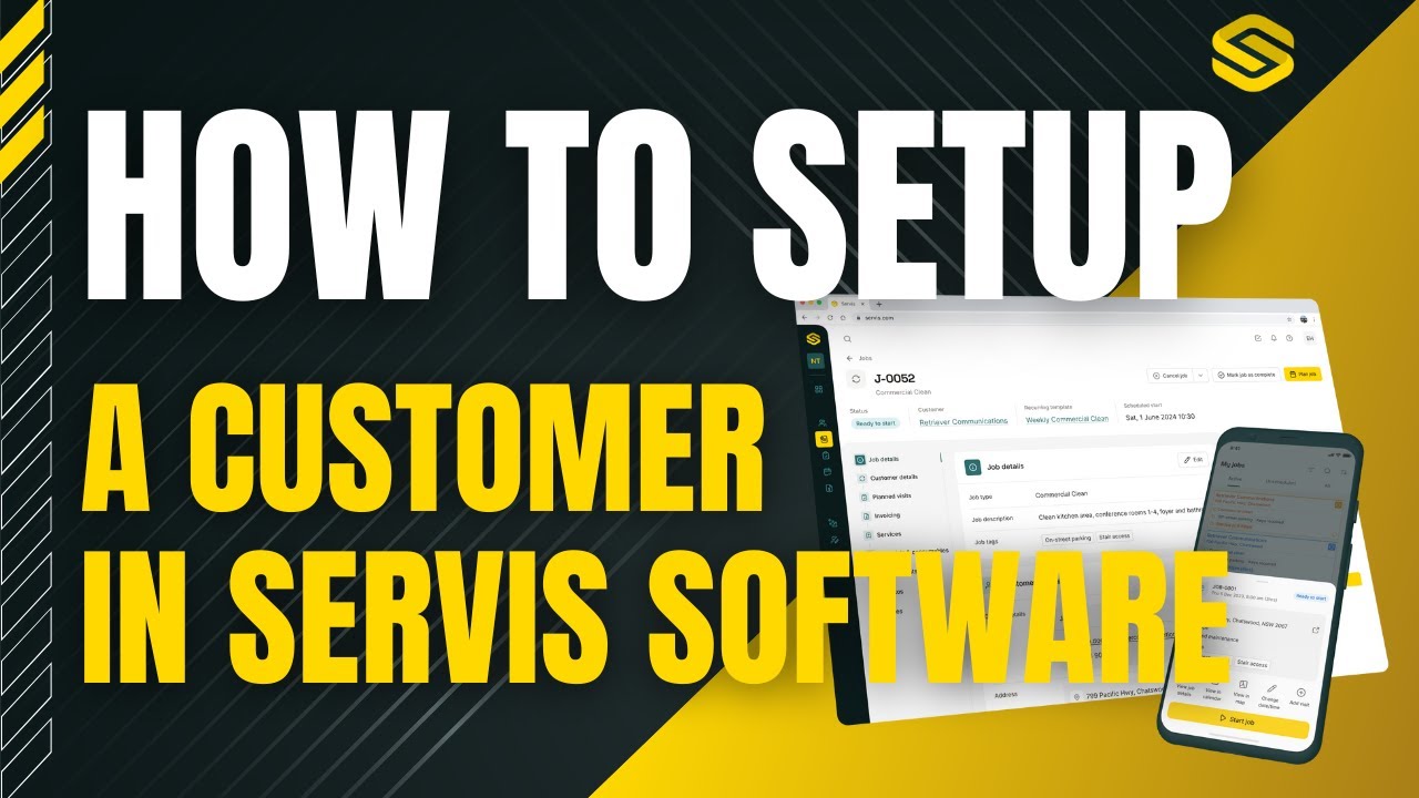 How to Set Up Customers in Servis Software | Step-by-Step Guide - YouTube
