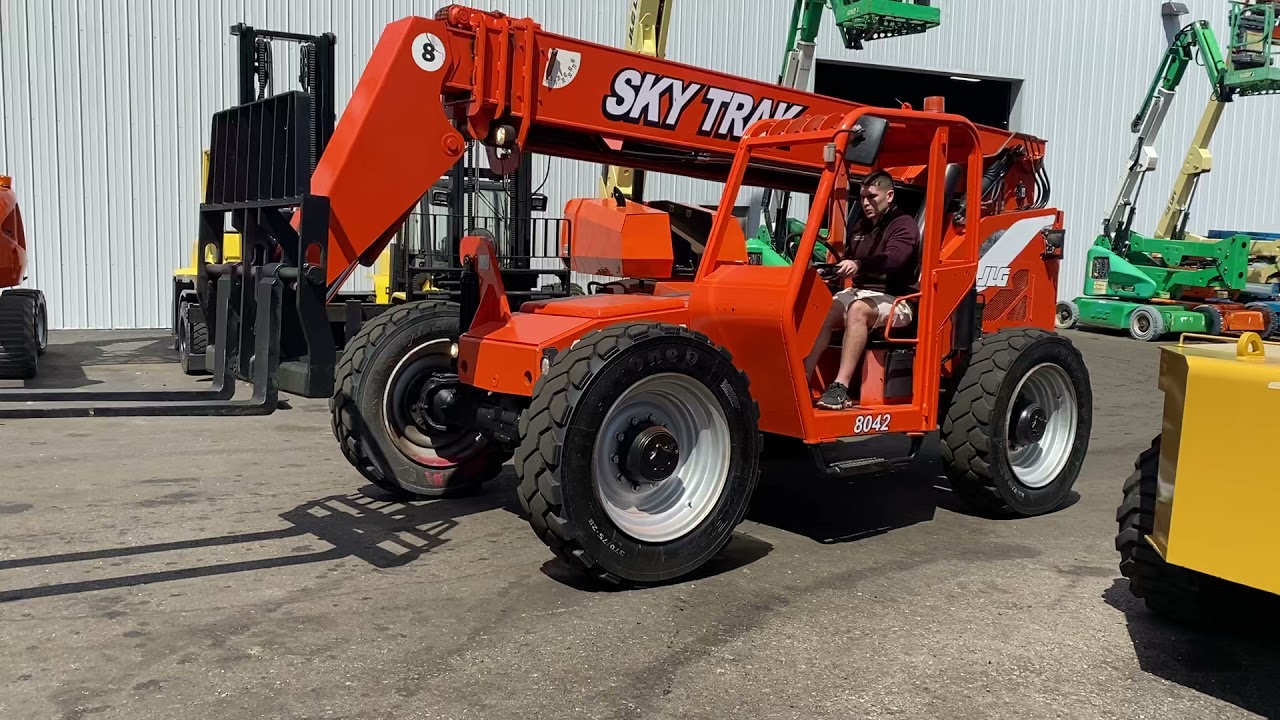 2012 SKYTRAK 8042 (RCR Taylor rail) final demo - YouTube