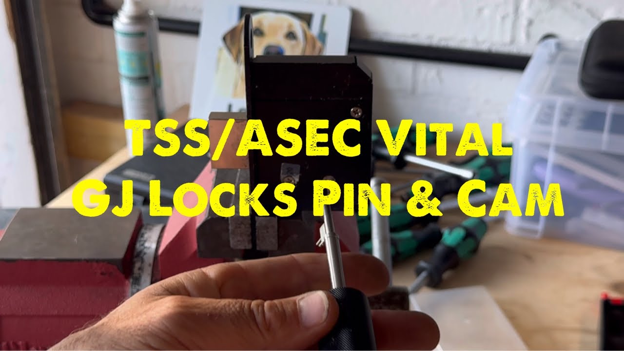 Opening the TSS/ASEC Vital using the GJ Locks pin & cam tool #locksmith ...