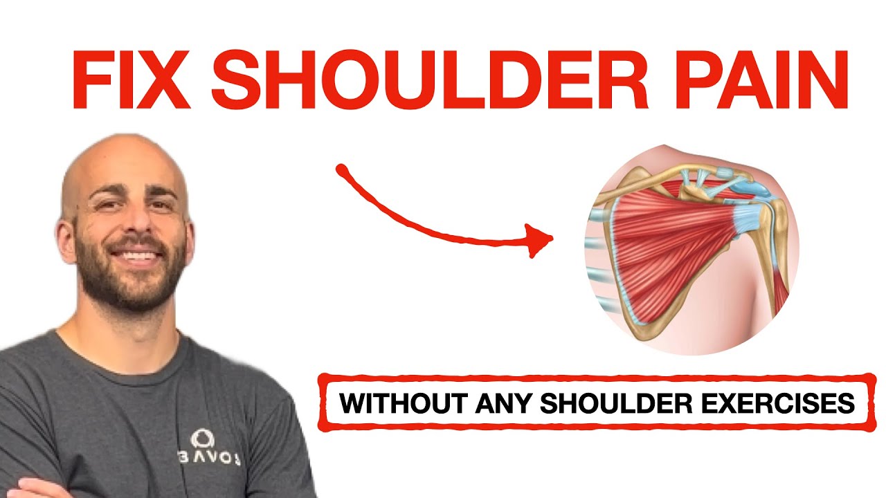 EXERCISES FOR SHOULDER PAIN!! (WITHOUT DOING ANYTHING FOR THE SHOULDER ...