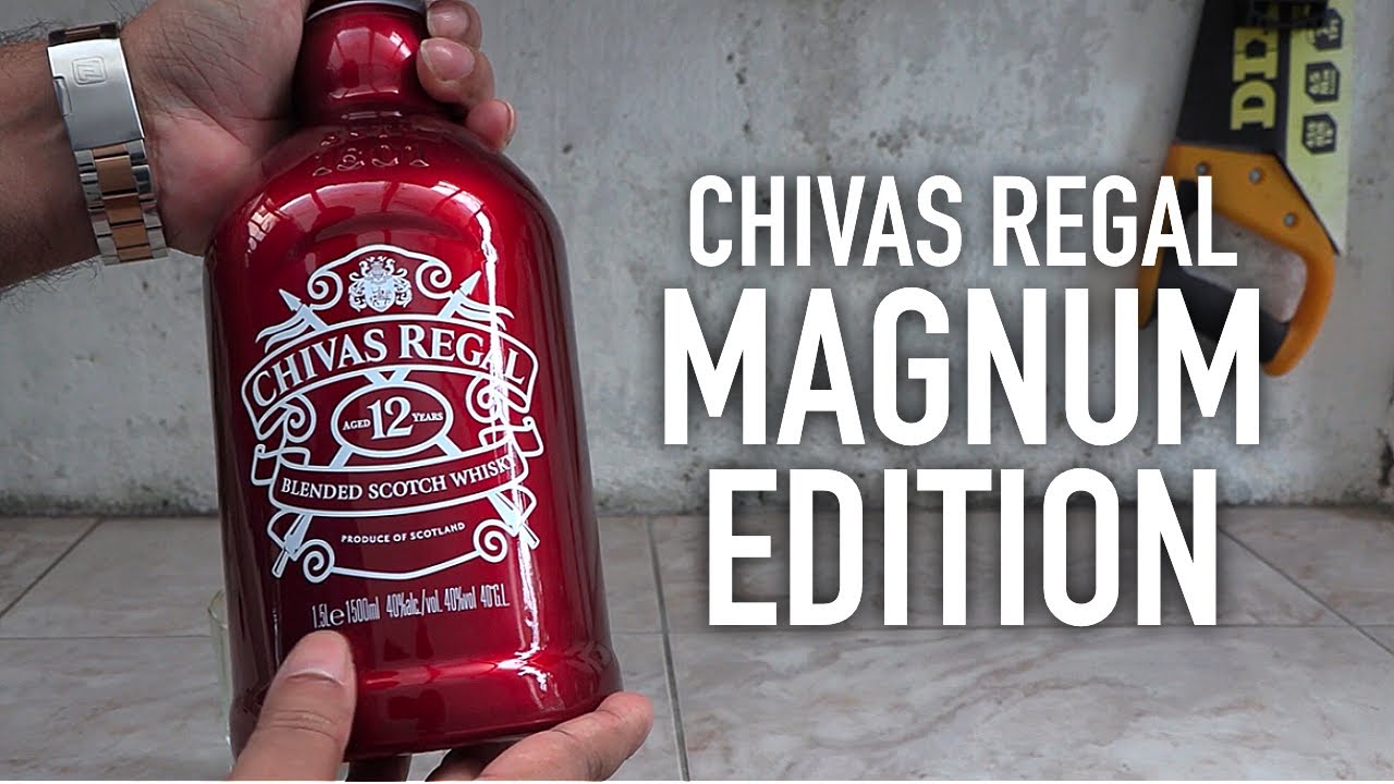 Chivas Regal Magnum Night Scotch Whiskey 1.5 L Taste Test - YouTube
