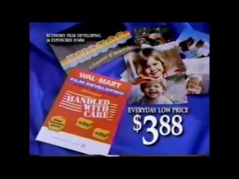 Walmart Ad 1996 - YouTube