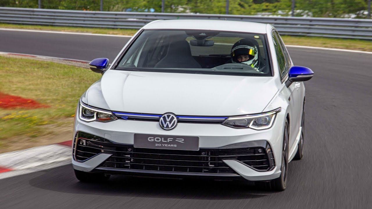 New 2023 Volkswagen Golf R “20 Years” | Nurburgring Onboard Lap - YouTube