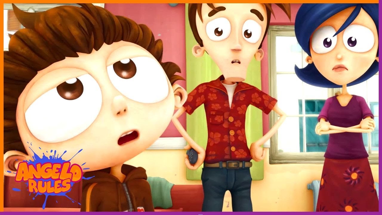 Dumb Phone | Angelo Rules | 35' Compilation | Cartoon - YouTube